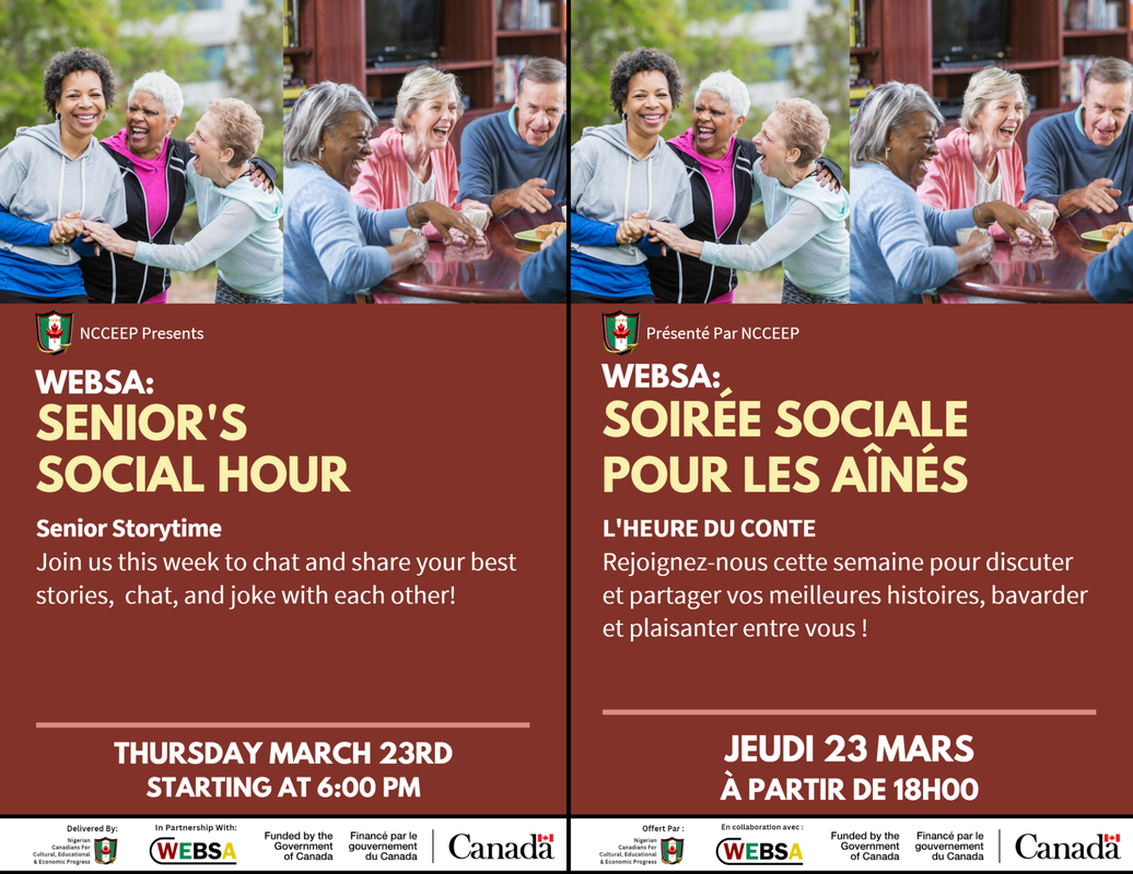Senior’s Social Hour – Reflexology for Seniors – NCCEEP